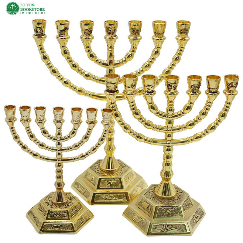 【3 Sizes】Golden Lampstand 金灯台 - Christian Bookstore Singapore | Etton ...